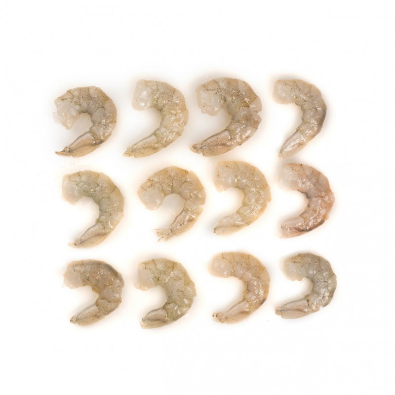 Vannamei Prawn Raw Peeled And Deveined Size 31 40